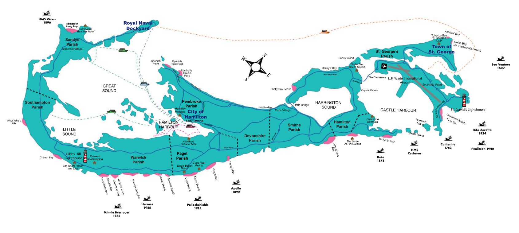 Brave Your Way Through the Bermuda Triangle and Enjoy an Amazing Island ...
